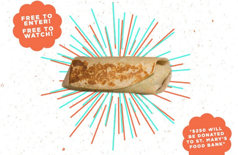 Crescent Ballroom's 2nd Annual Bean Burrito Eating Contest